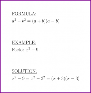 a^2 – b^2 (formula and example) – LUNLUN.COM