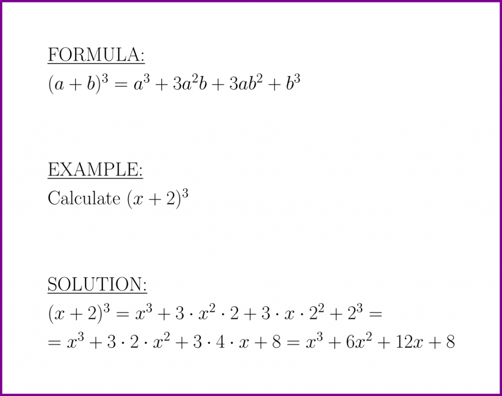 (a + b)^3 (formula and example) – LUNLUN.COM